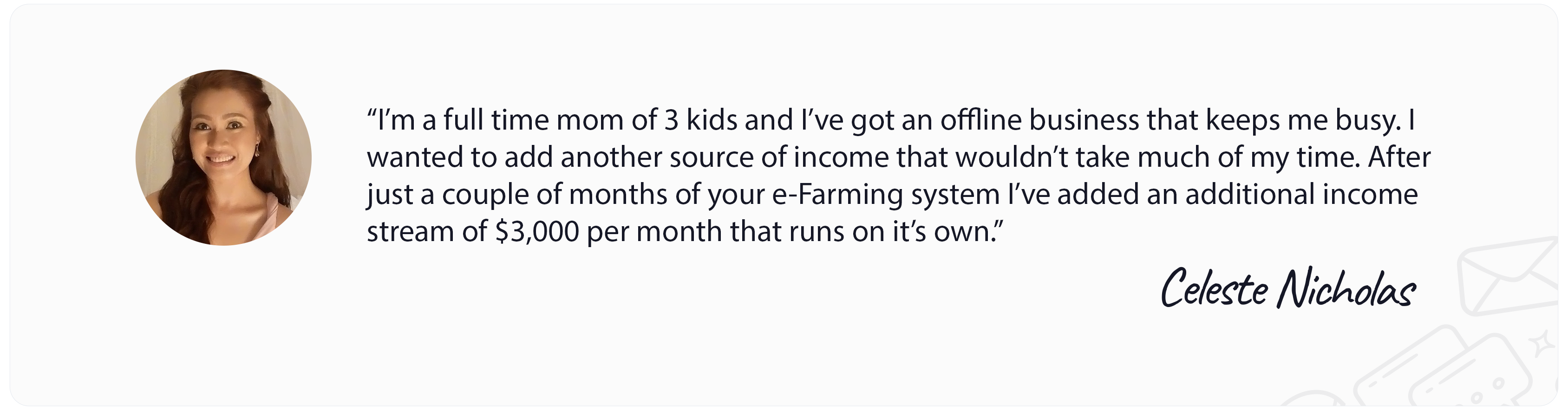 eFarming Challenge | 3-Step Income System With e-Farming